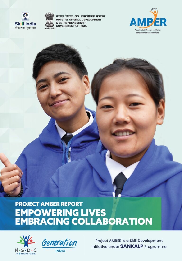 Project Amber – A JOINT INITIATIVE BY MSDE, NSDC AND GENERATION INDIA